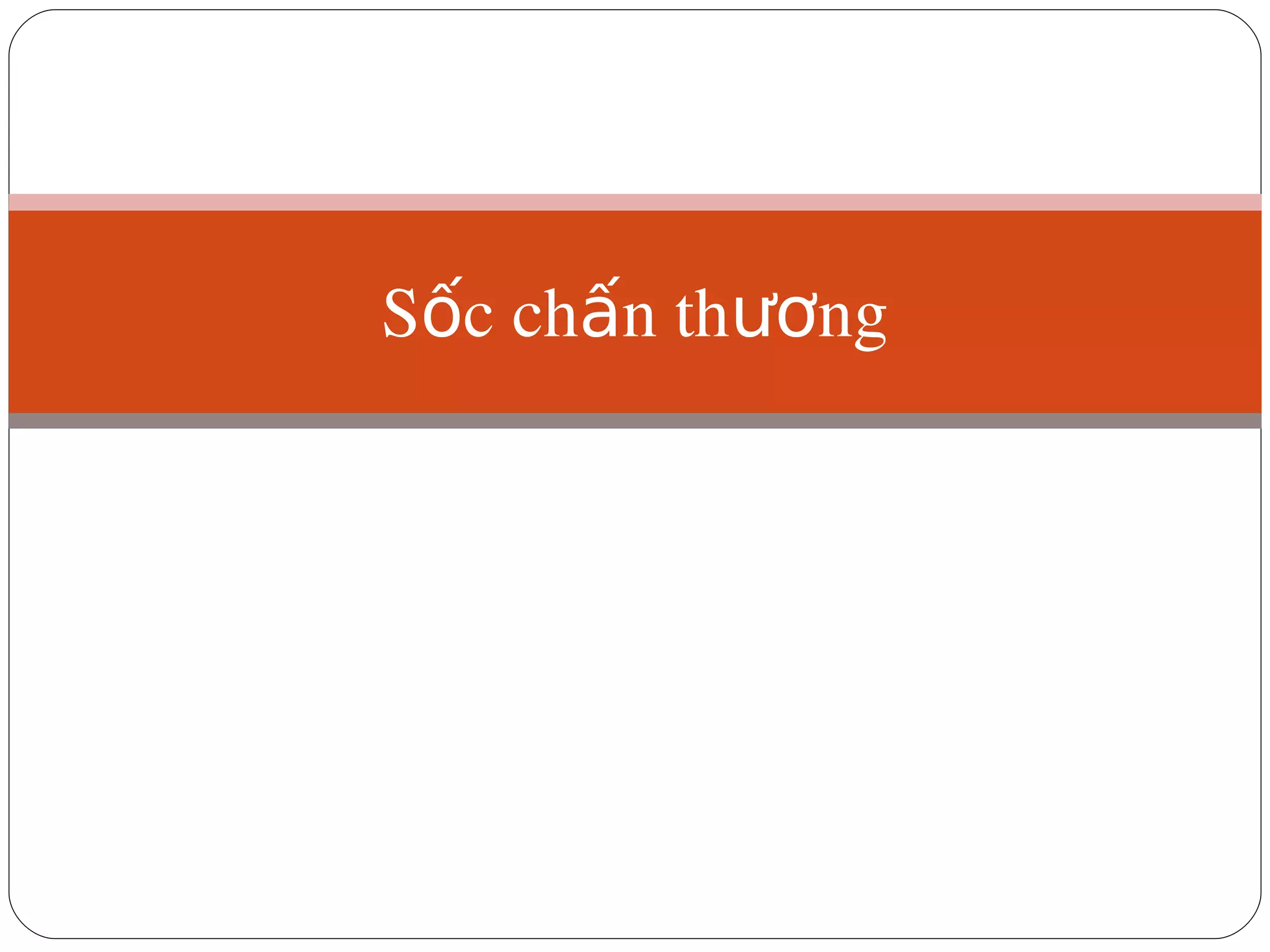sốc chấn thương | PDF