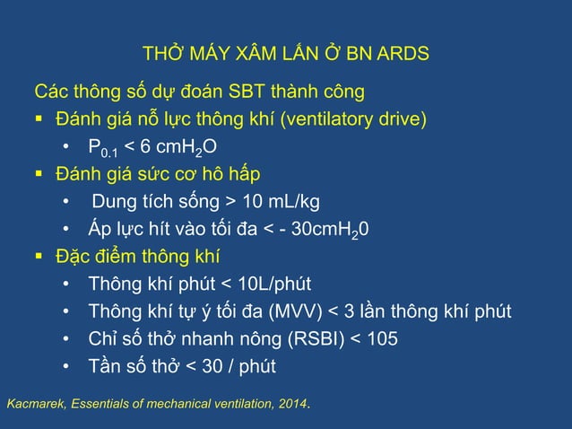 HỘI CHỨNG SUY HÔ HẤP CẤP NGUY KỊCH | PDF