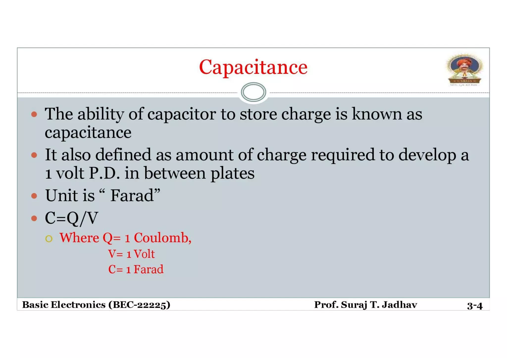 3. Capacitor | PPT