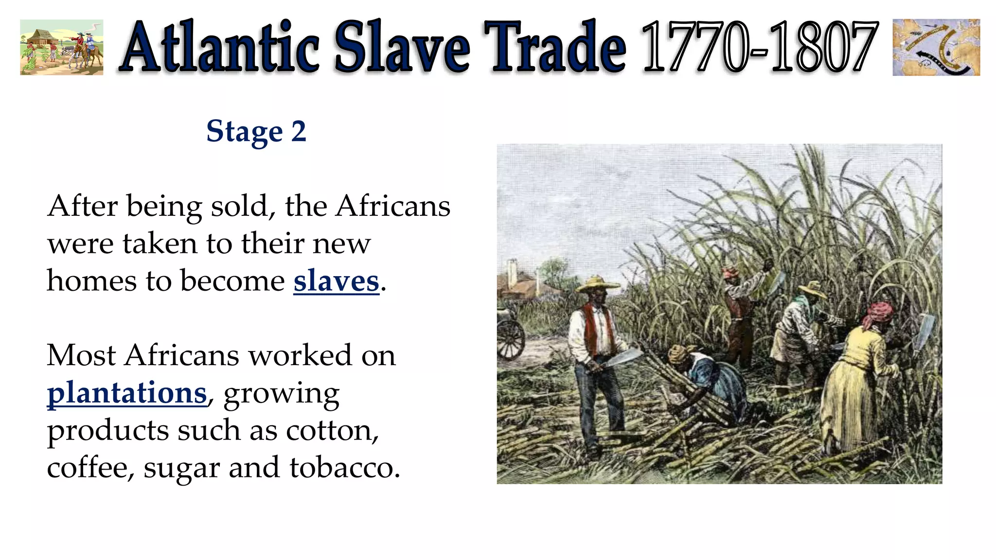 Atlantic Slave Trade - the Triangular Trade | PPTX