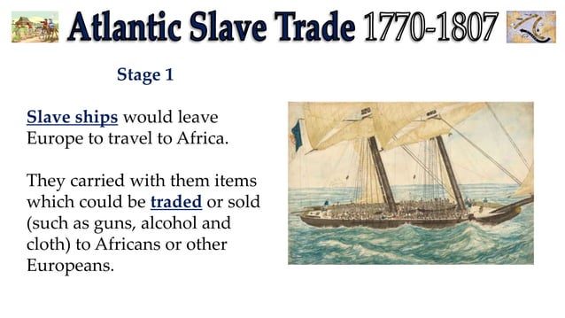 Atlantic Slave Trade - the Triangular Trade | PPTX | Crime & Harmful ...
