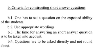 3. short answer questions | PDF