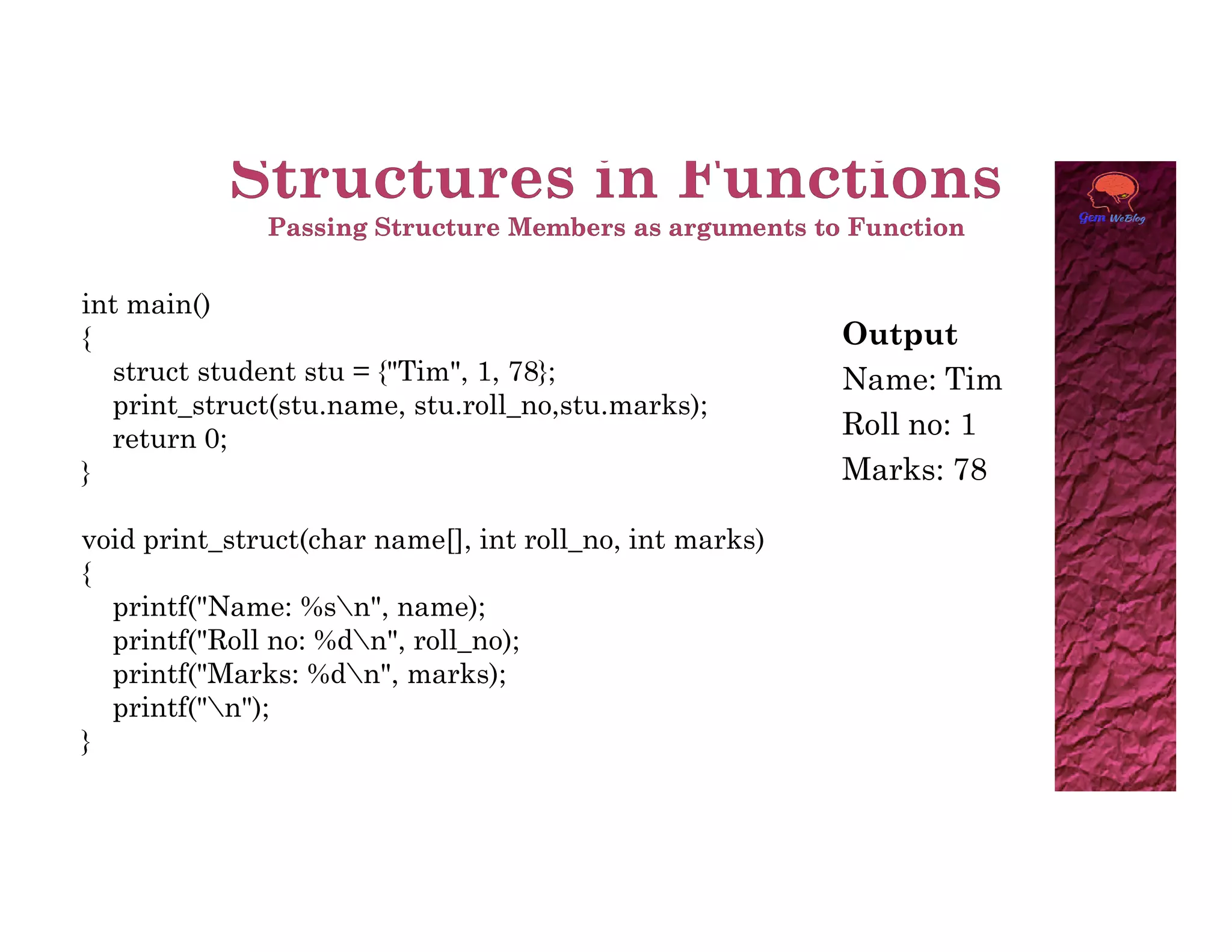 Pointers and Structures | PDF | Programming Languages | Computing