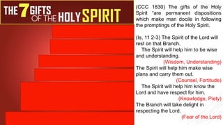 3. Holy Spirit | PPTX | Spirituality | Religion & Spirituality