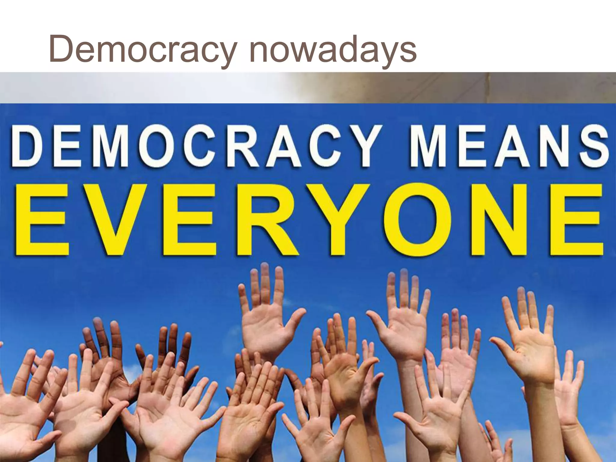 Origins of democracy | PPTX