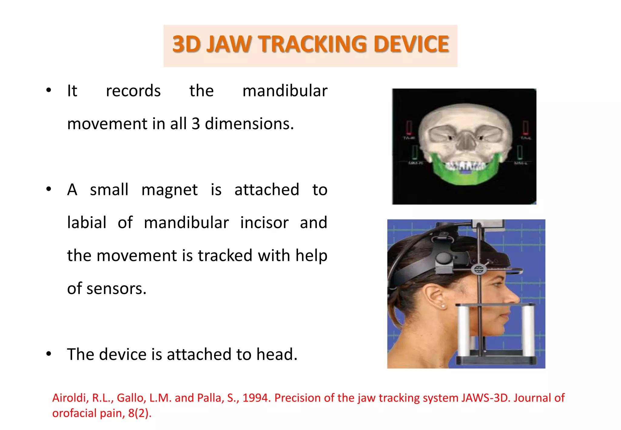 RECENT ADVANCES IN ORTHODONTIC DIAGNOSTIC AIDS | PPTX