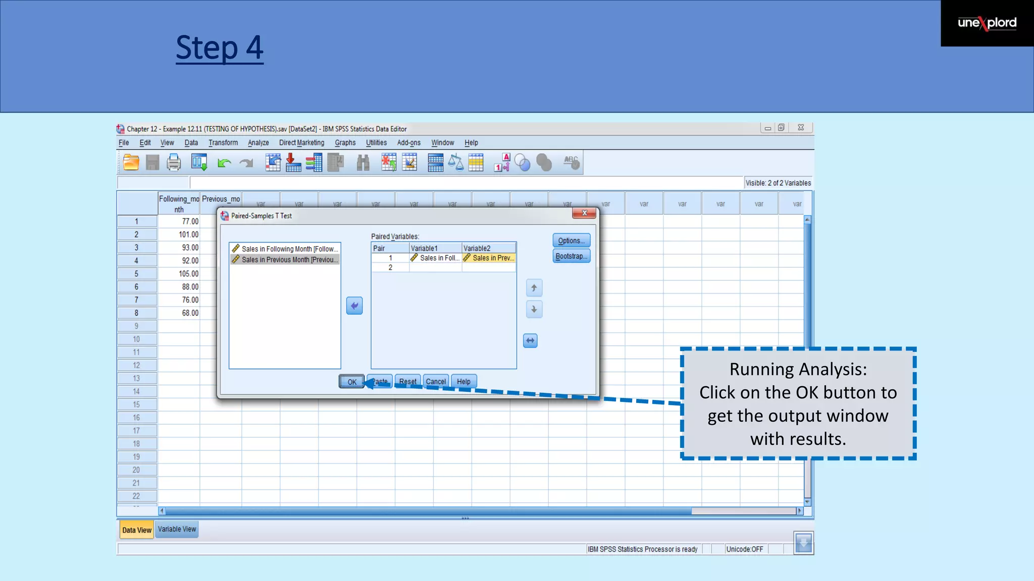 Paired sample t test (procedure and output) | PDF