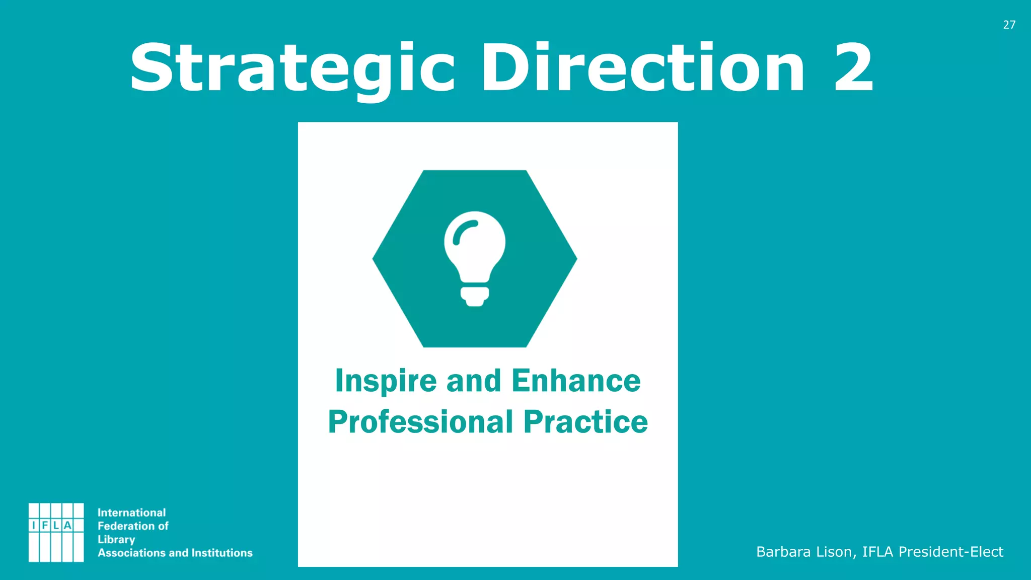 IFLA´s Journey Towards a New Governance Model | PPT