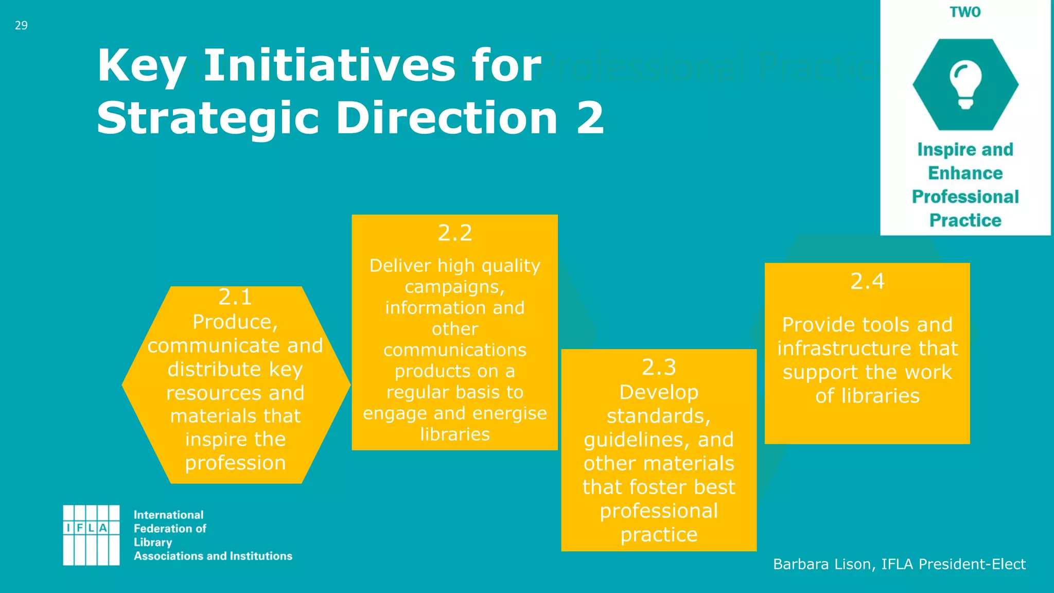 IFLA´s Journey Towards a New Governance Model | PPT