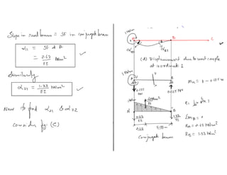 3.5 force method problems using matrices. | PDF | Physics | Science