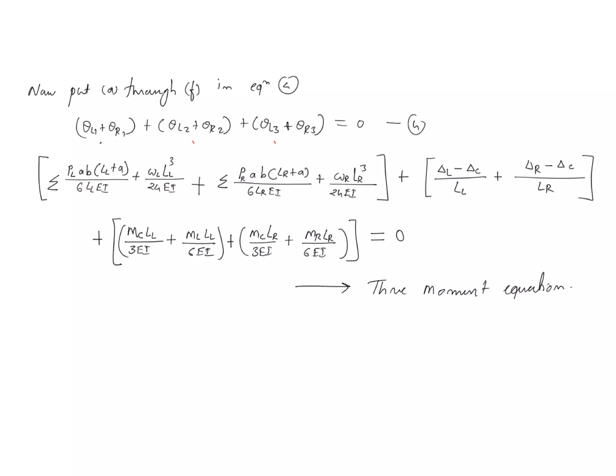 3.7 three moment equation derivation | PDF