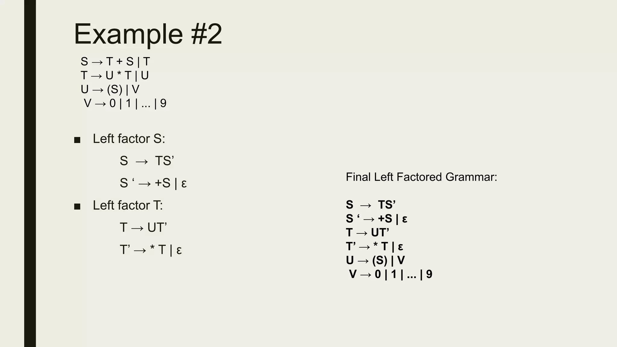 Natural Language Processing - Writing Grammar | PPT