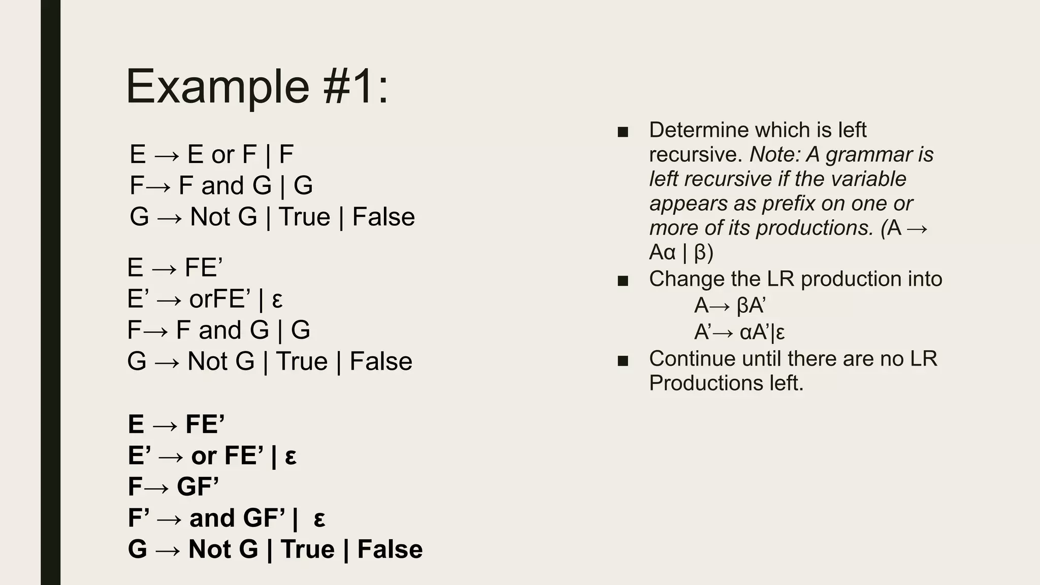 Natural Language Processing - Writing Grammar | PPT