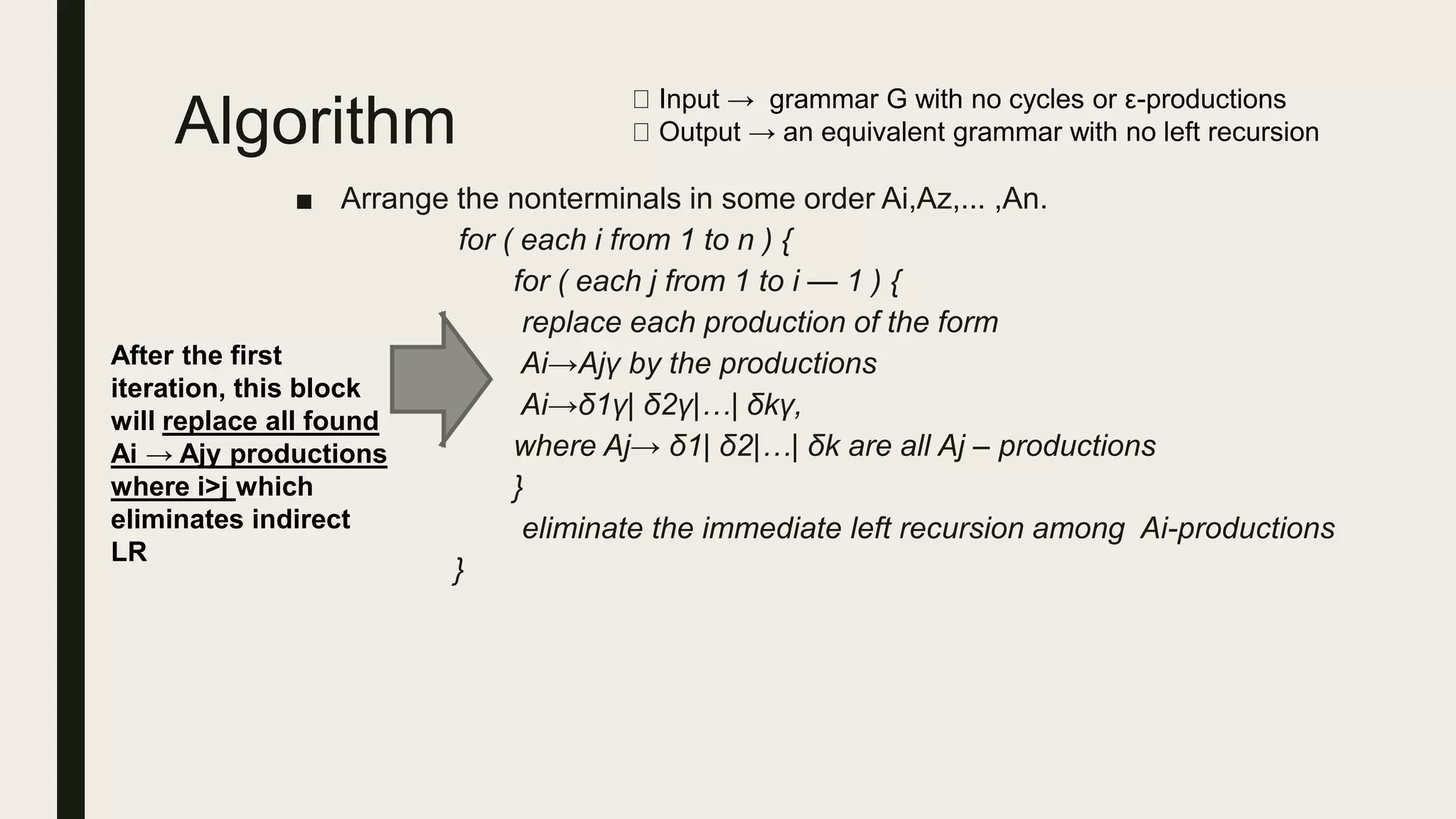 Natural Language Processing - Writing Grammar | PPT