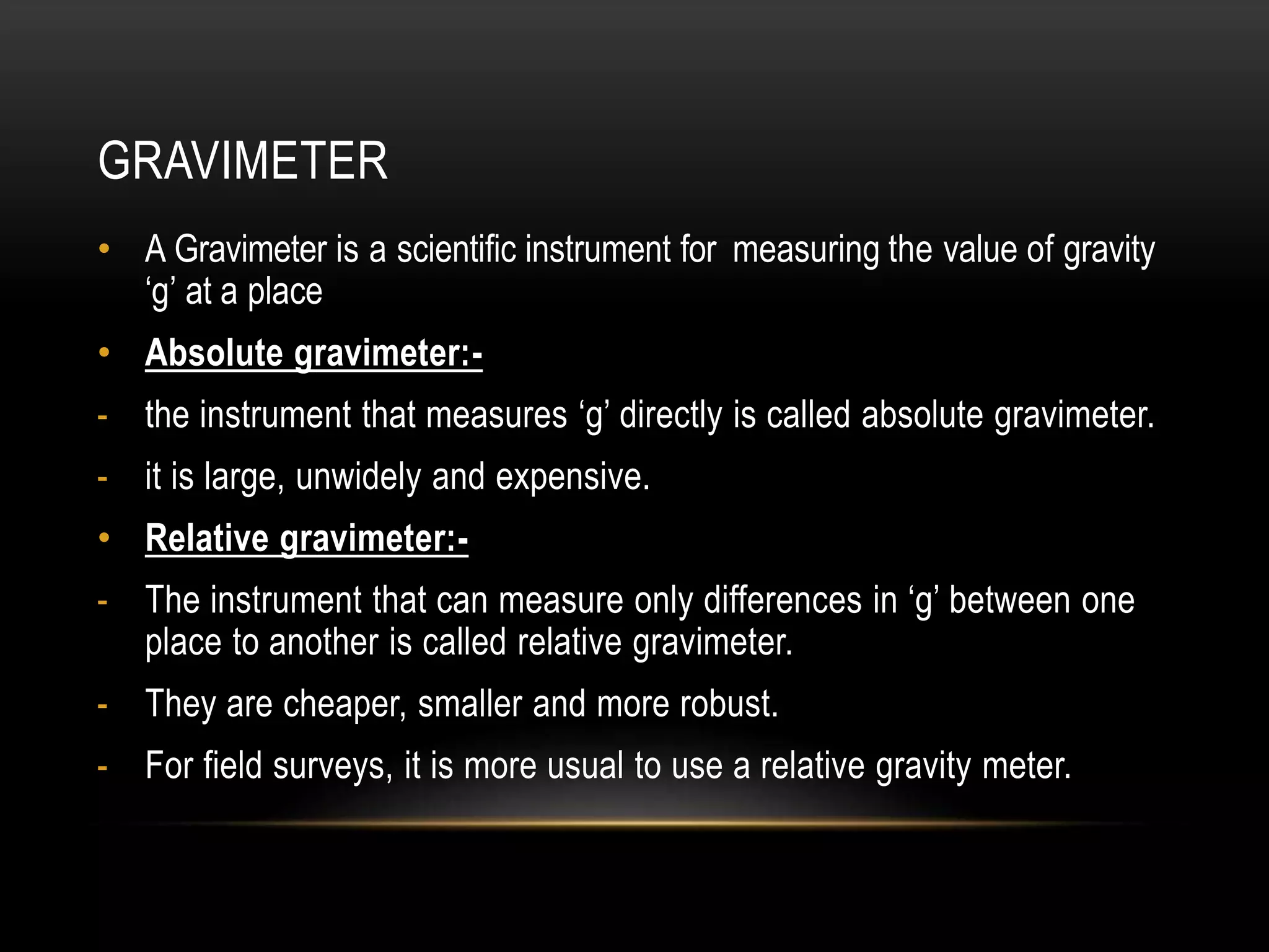 3.gravimetry | PPT