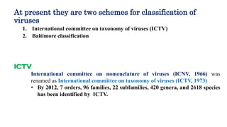 Nomenclature and classification of viruses | PDF