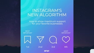 How Does The Instagram Algorithm Work? | PPTX | Social Networking ...