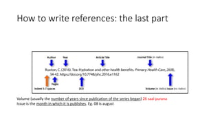 parts of a research paper | PPTX