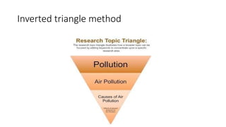 parts of a research paper | PPTX