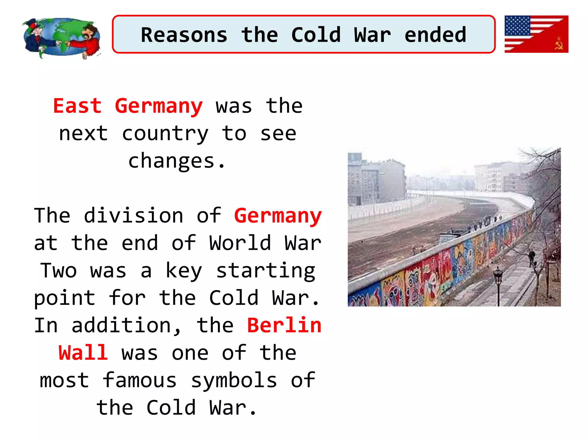 Reasons the Cold War ended - failure of communism in Eastern Europe | PPT