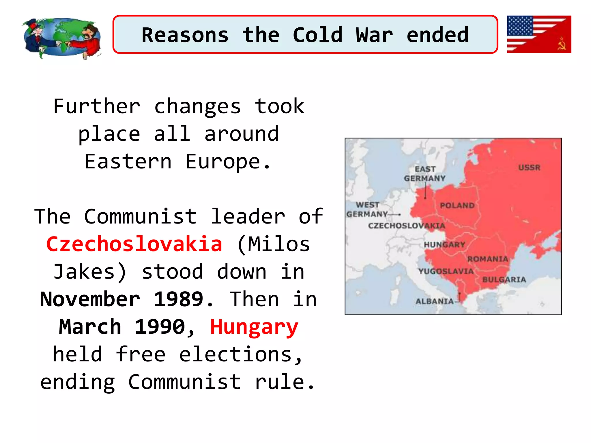 Reasons the Cold War ended - failure of communism in Eastern Europe | PPT