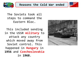 Reasons the Cold War ended - failure of communism in Eastern Europe | PPT