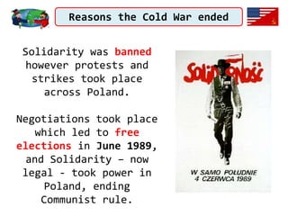 Reasons the Cold War ended - failure of communism in Eastern Europe | PPT