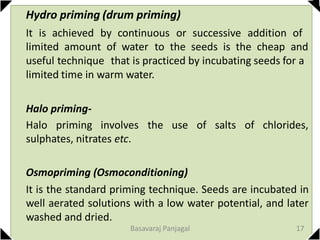 Seed treatment | PDF