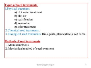 Seed treatment | PDF