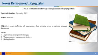 3.3 eu nexus dialogue in central asia carec | PPT