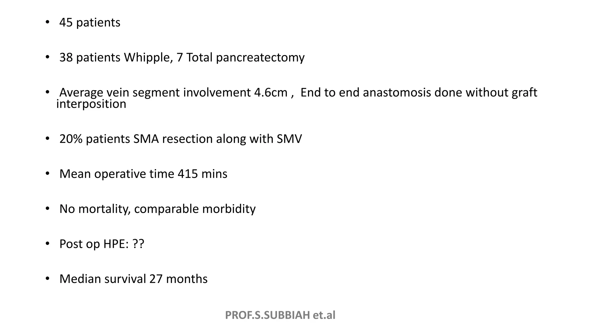 Recent surgical updates on pancreatic resections | PPTX