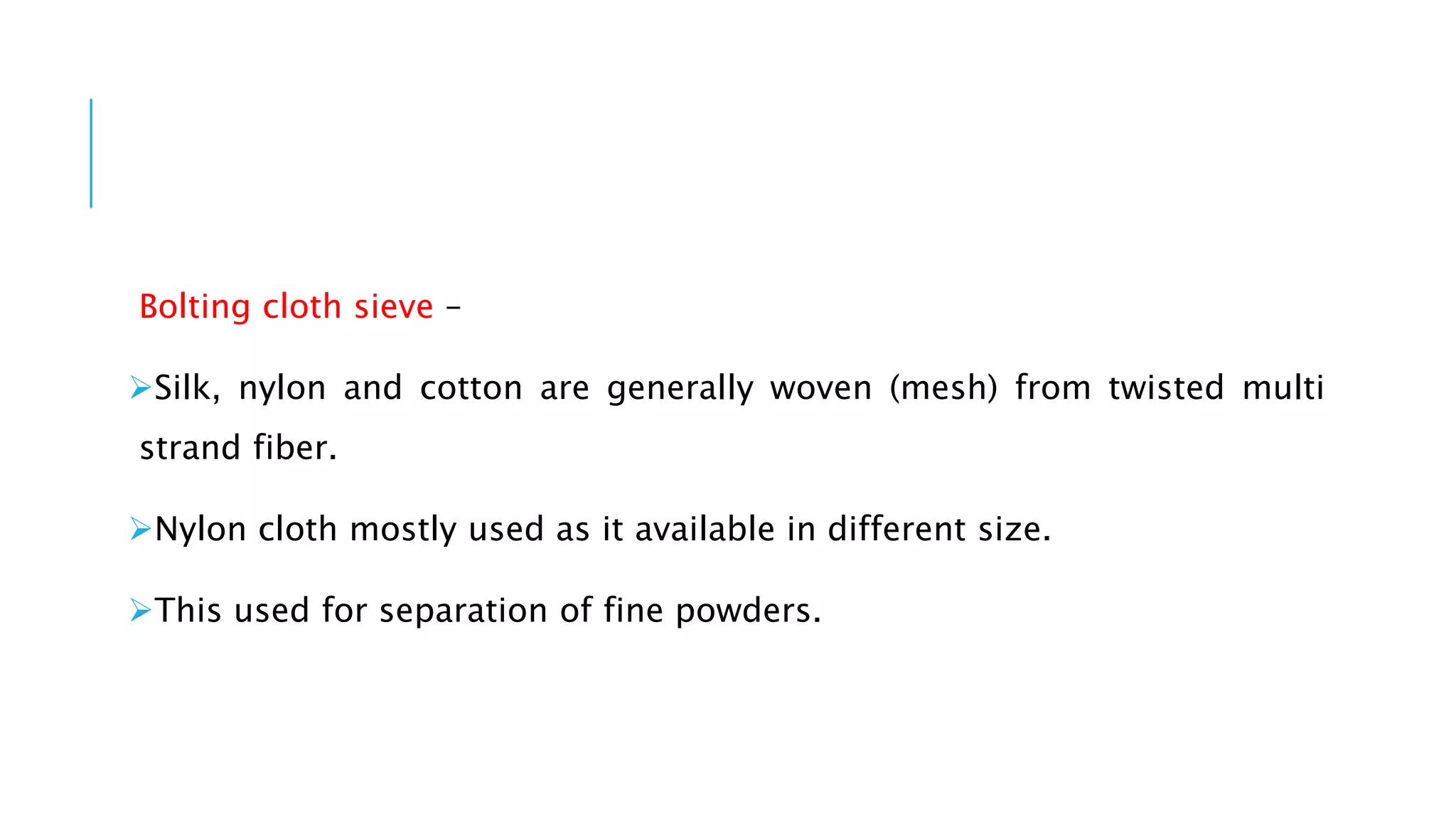 SIZE SEPARATION | PPTX