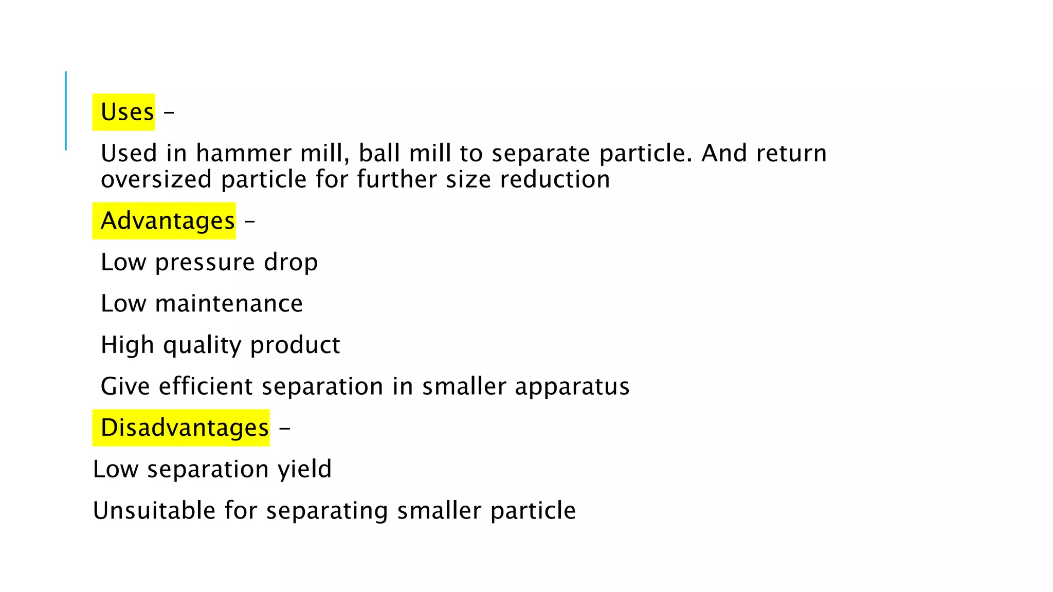 SIZE SEPARATION | PPTX