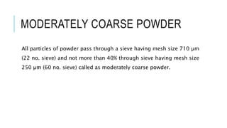 SIZE SEPARATION | PPTX