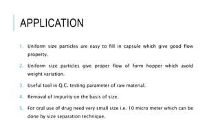 SIZE SEPARATION | PPTX