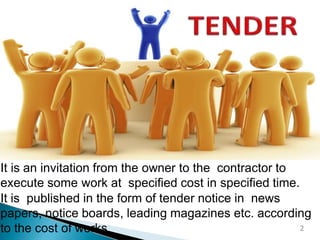 tendering | PPTX