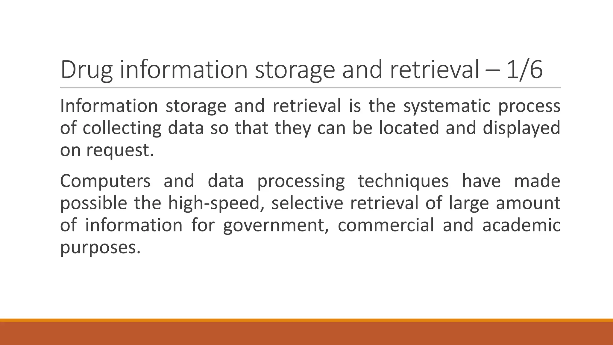 Application of Computers in Pharmacy | PPTX