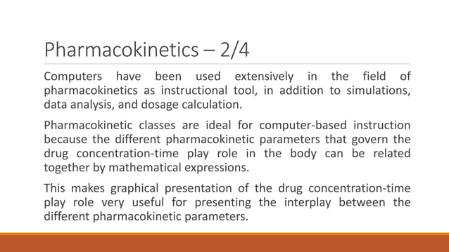 Application of Computers in Pharmacy | PPTX