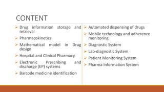 Application of Computers in Pharmacy | PPTX