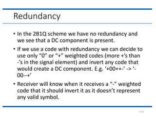 3. line coding( bipolar, multilevel, multitransition) | PPTX