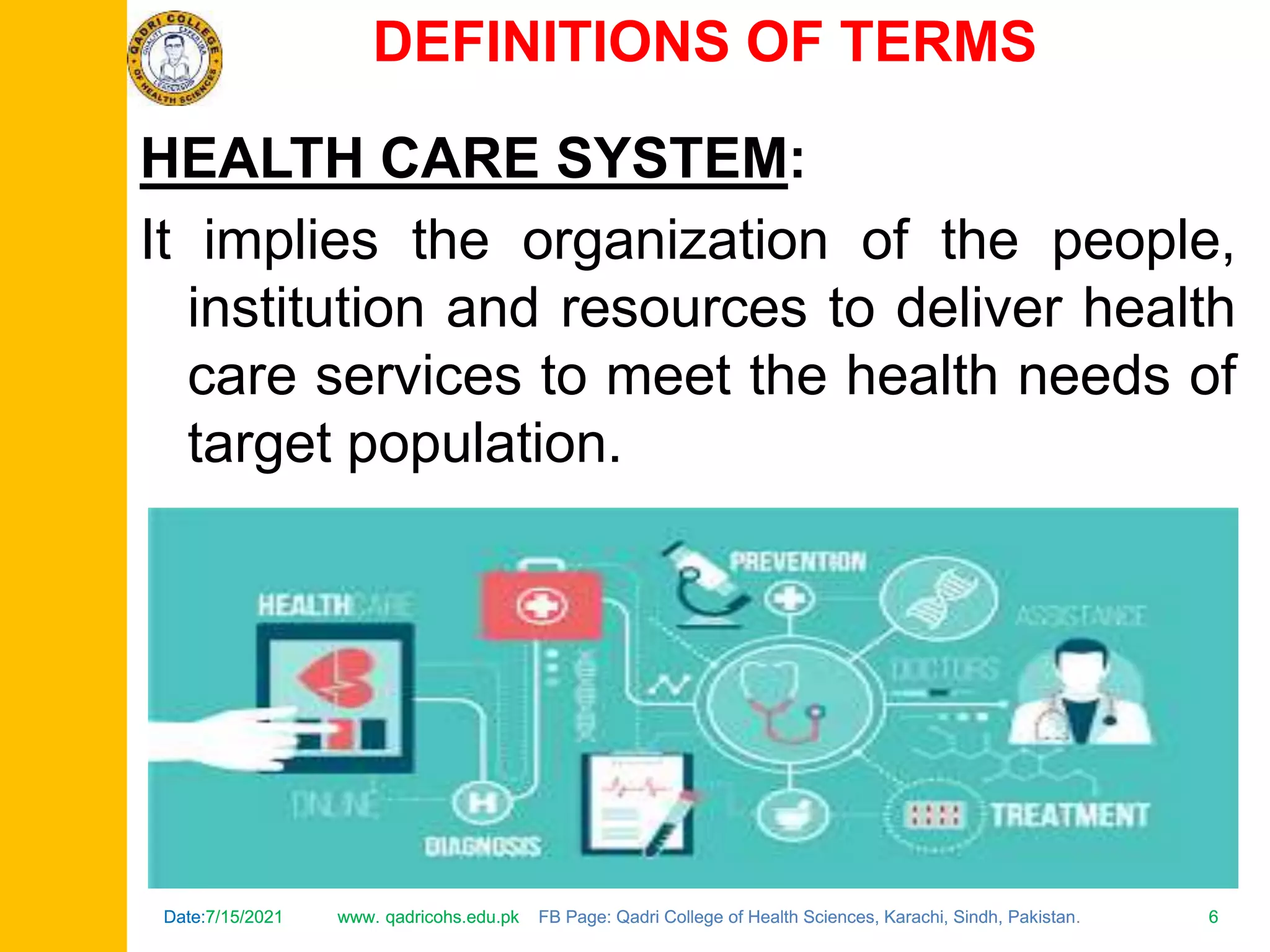 pakistan health care system | PPTX