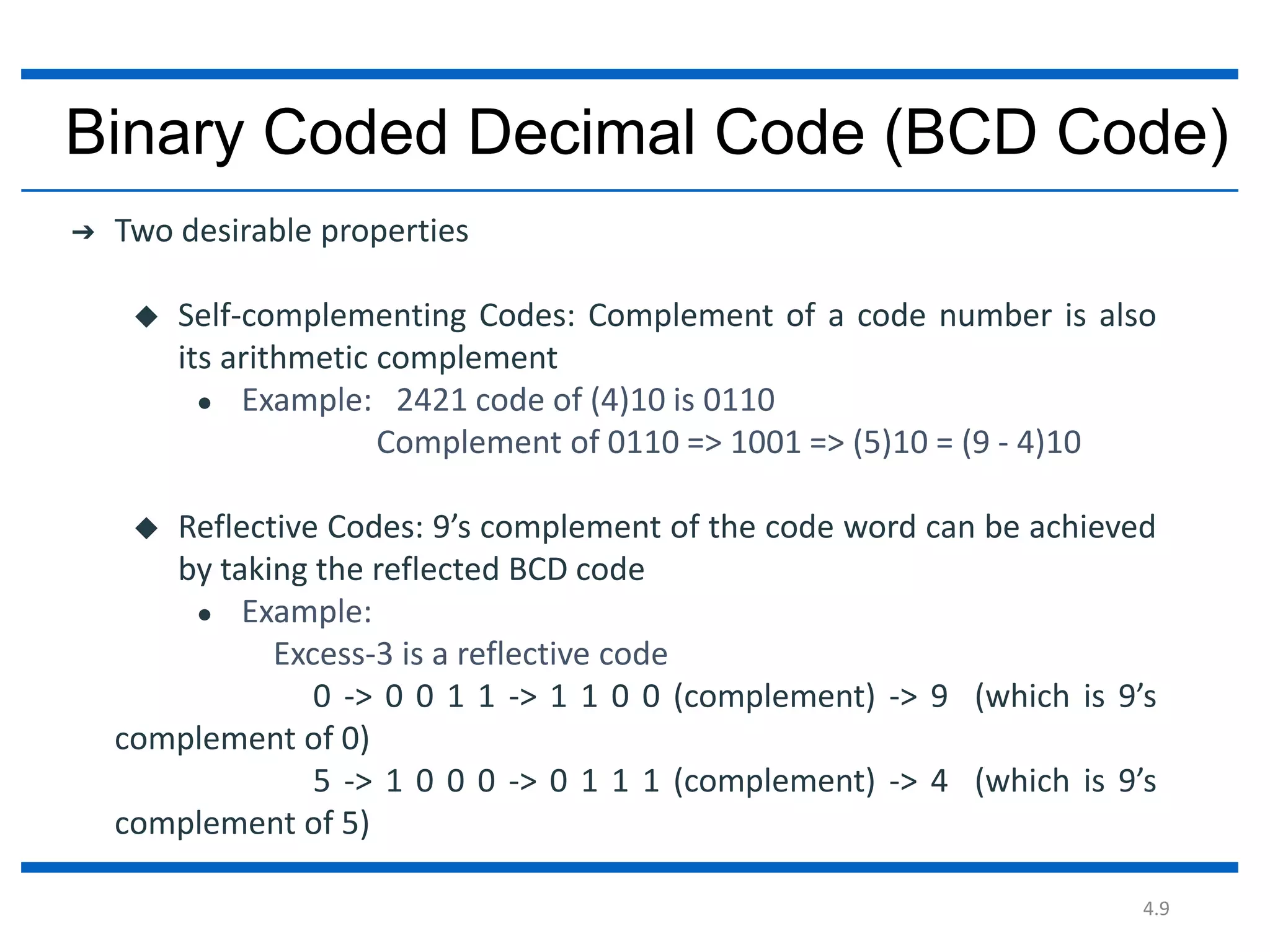 Des Binary Code Excess 3 Gray Code Pptx Programming Languages Computing