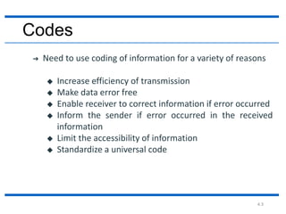 3.codes( binary code ,excess 3, gray code ) | PPTX