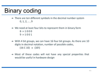 3.codes( binary code ,excess 3, gray code ) | PPT