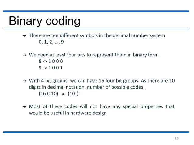 3.codes( binary code ,excess 3, gray code ) | PPT