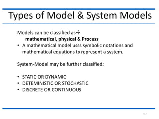3. different types of simulations for appropriate systems | PPTX