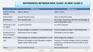 Structure and Function of MHC | PPTX