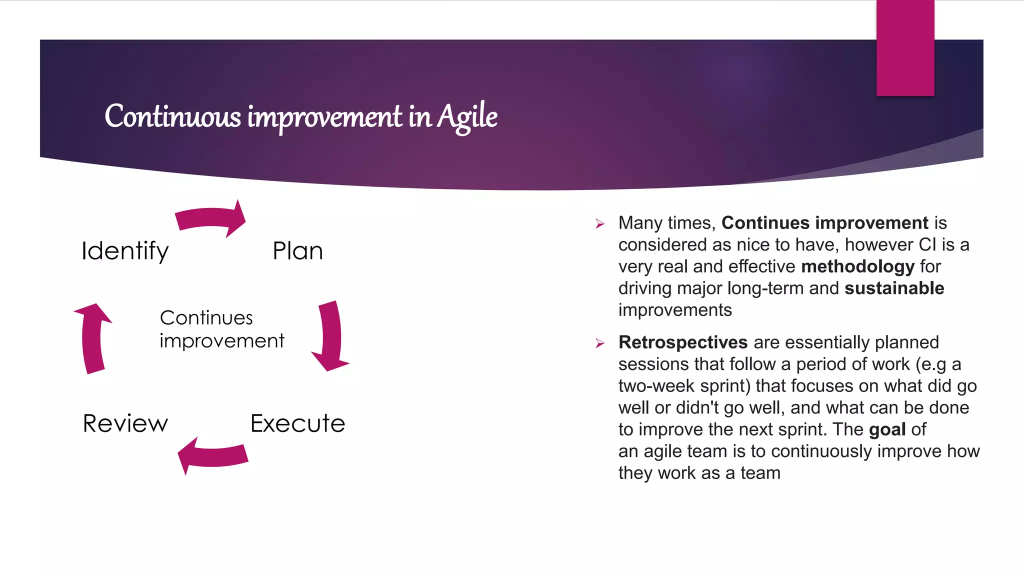 Agile Network India | Continuous Improvement in Agile | Shalini Reddy ...