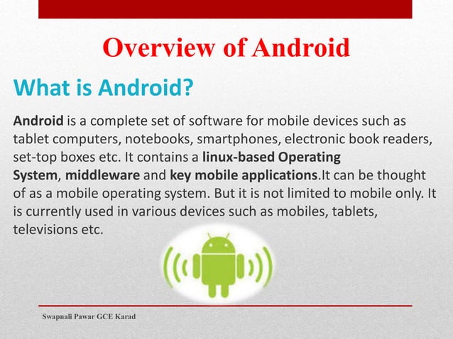Android Introduction | PPT