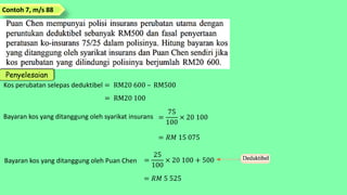 MM Tingkatan 5, 3.1.3 masalah melibatkan insurans | PPTX
